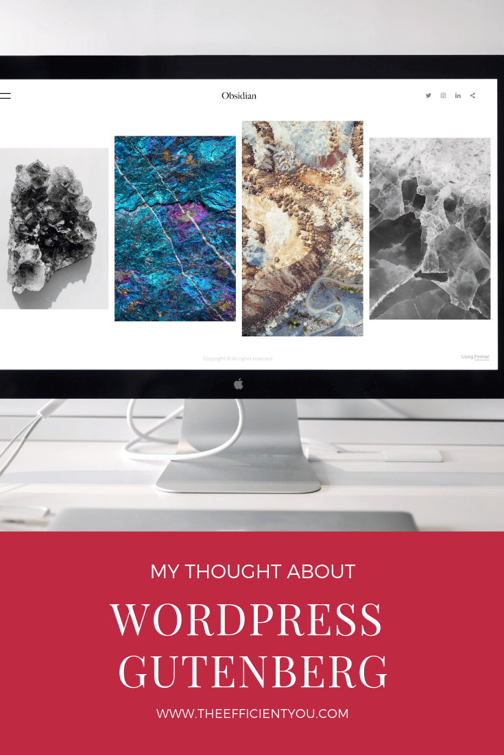 My thought about WordPress Gutenberg when I'm using it for the first time